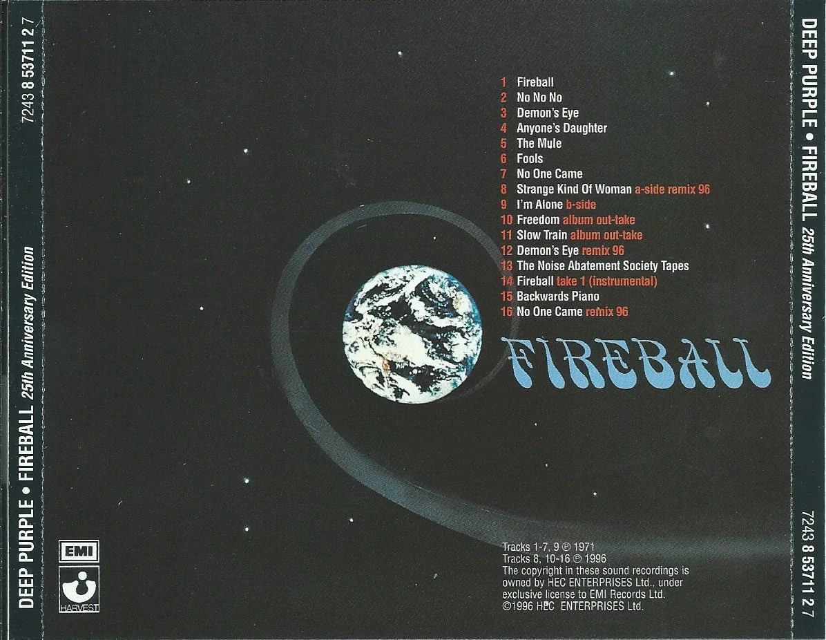 Fireball (album) | Rock & Metal wiki | Fandom