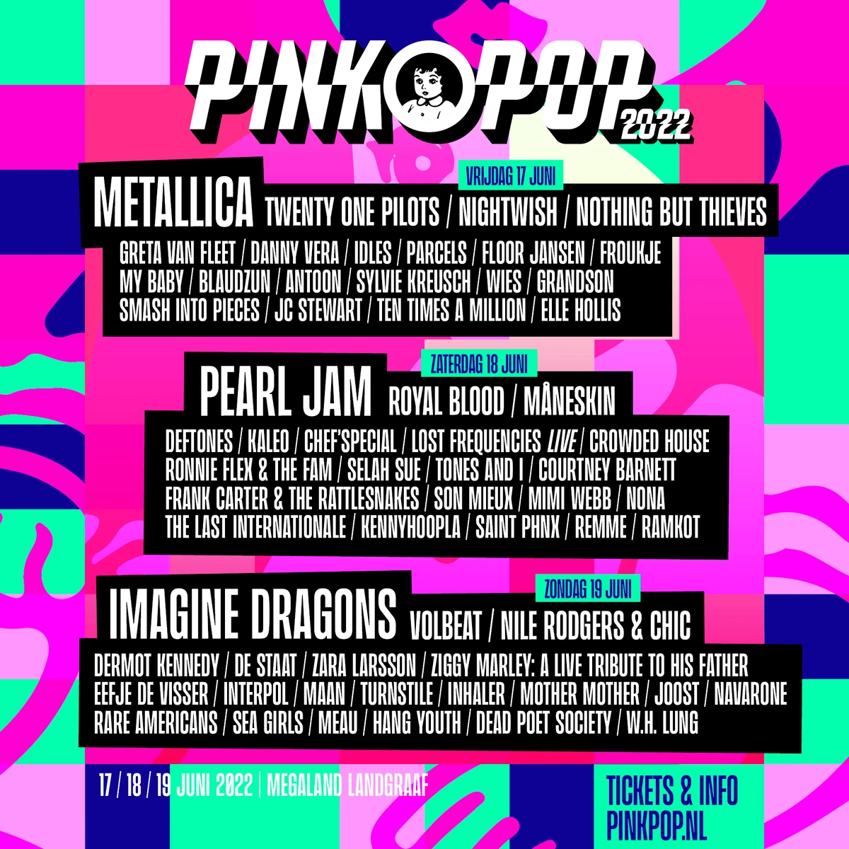 Pinkpop 2022 | Rock & Metal wiki | Fandom