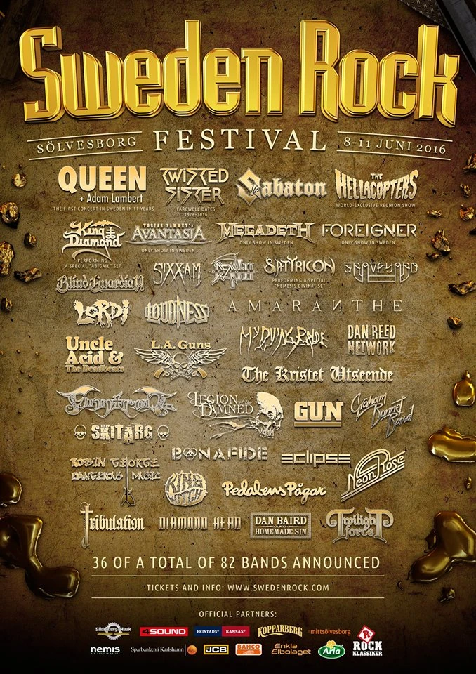 Sweden Rock 2016 | Rock & Metal wiki | Fandom