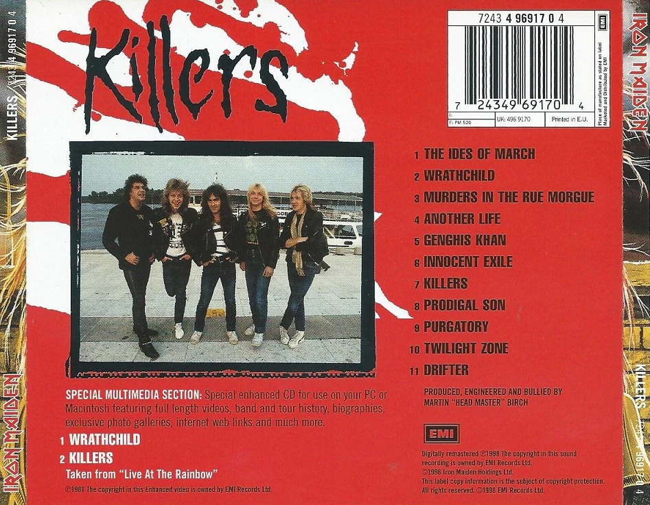 Killers (album) | Rock & Metal wiki | Fandom