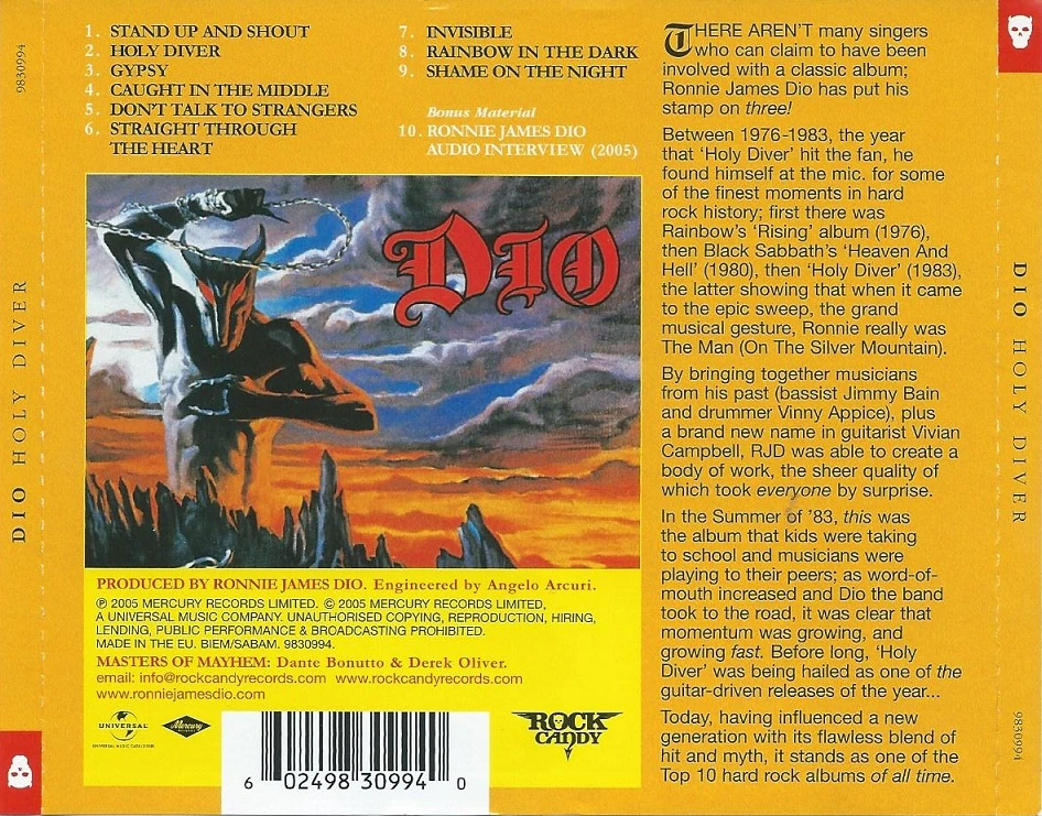 Holy Diver (album) | Rock & Metal wiki | Fandom
