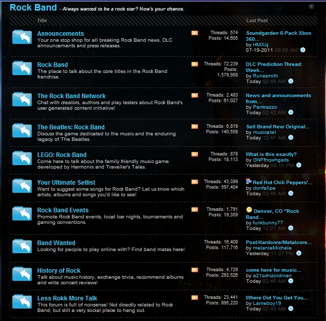Language | Rock Band Wiki | Fandom
