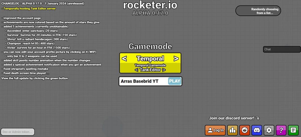 Temporal (Game Mode) | Rocketer Wiki | Fandom