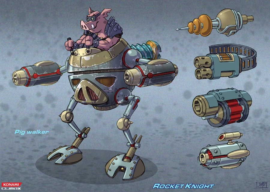 Pig Walker | Rocket Knight Wiki | Fandom