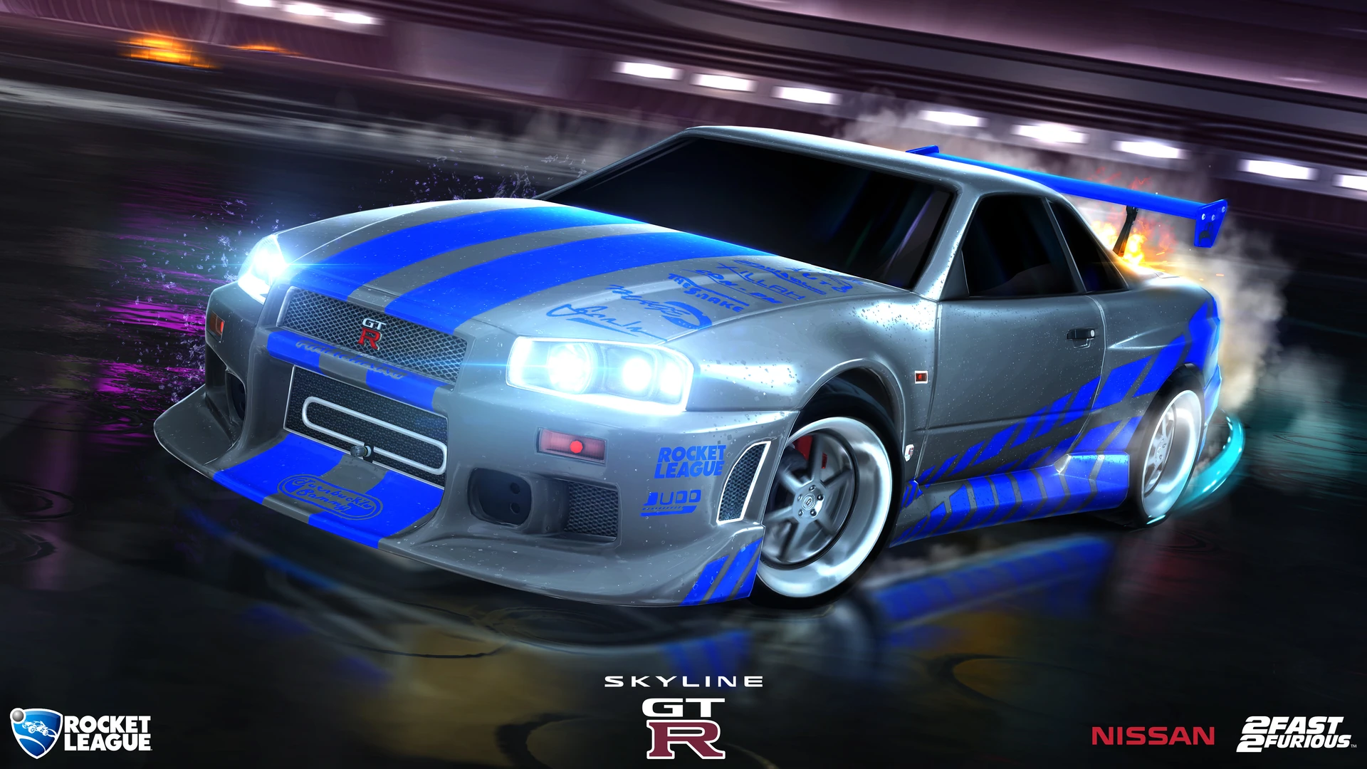 '99 Nissan Skyline GT-R R34 | Rocket League Wiki | Fandom