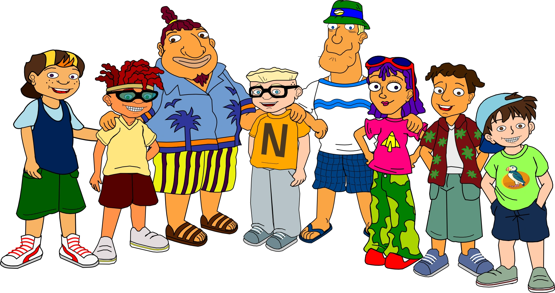 Rocket Power Lars Friends