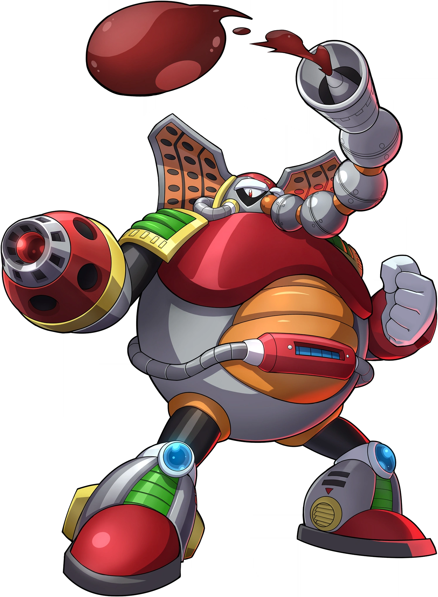 Mega Man X Flame Mammoth