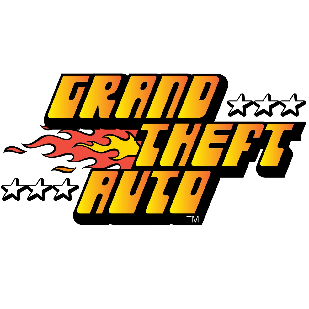 Logo Gta 1 RARE Grand Theft Auto V GTA 5 Official Promo Sticker Decal