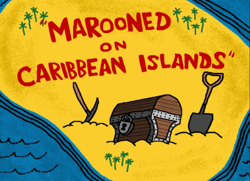 Marooned On Caribbean Island | Rocky Raccoon Cartoons Wiki | Fandom