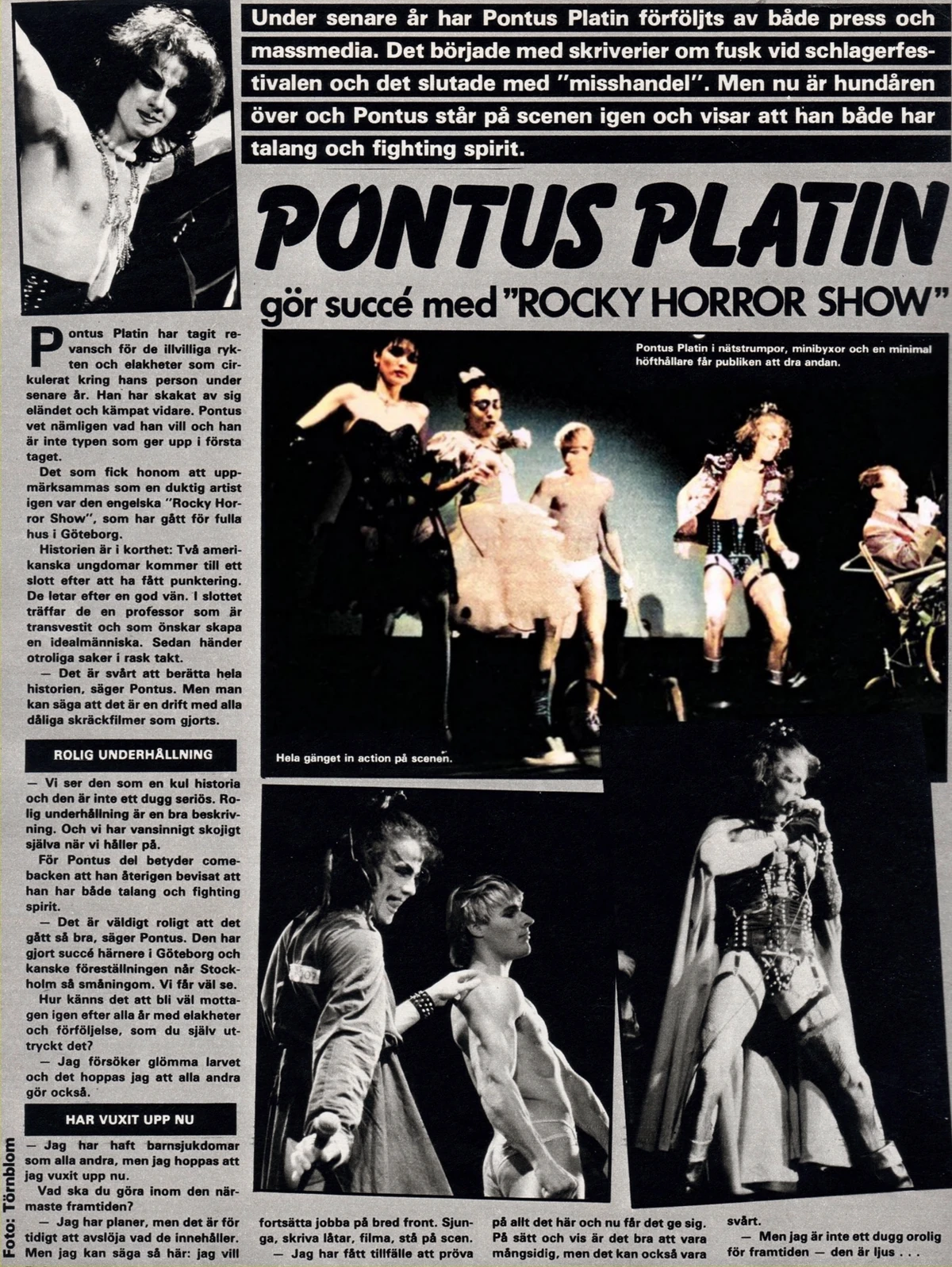 Sweden 1981 | Rocky Horror Wiki | Fandom