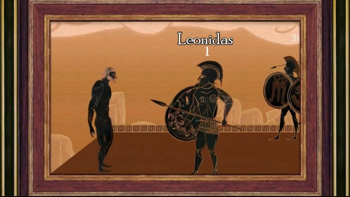 Real Leonidas Painting