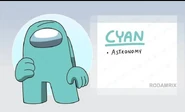 Cyan (Main Series) | Rodamrix Among Us Wiki | Fandom