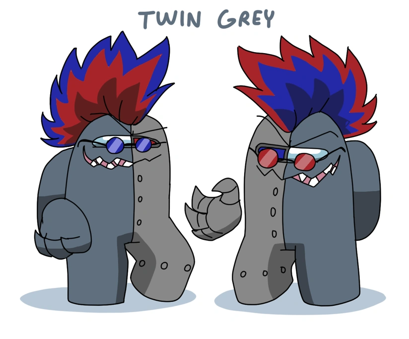 Red-Eye and Blue-Eye/Gallery/Official Artwork | Rodamrix Among Us Wiki ...