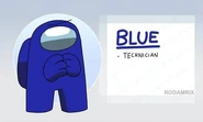 Blue (Main Series) | Rodamrix Among Us Wiki | Fandom