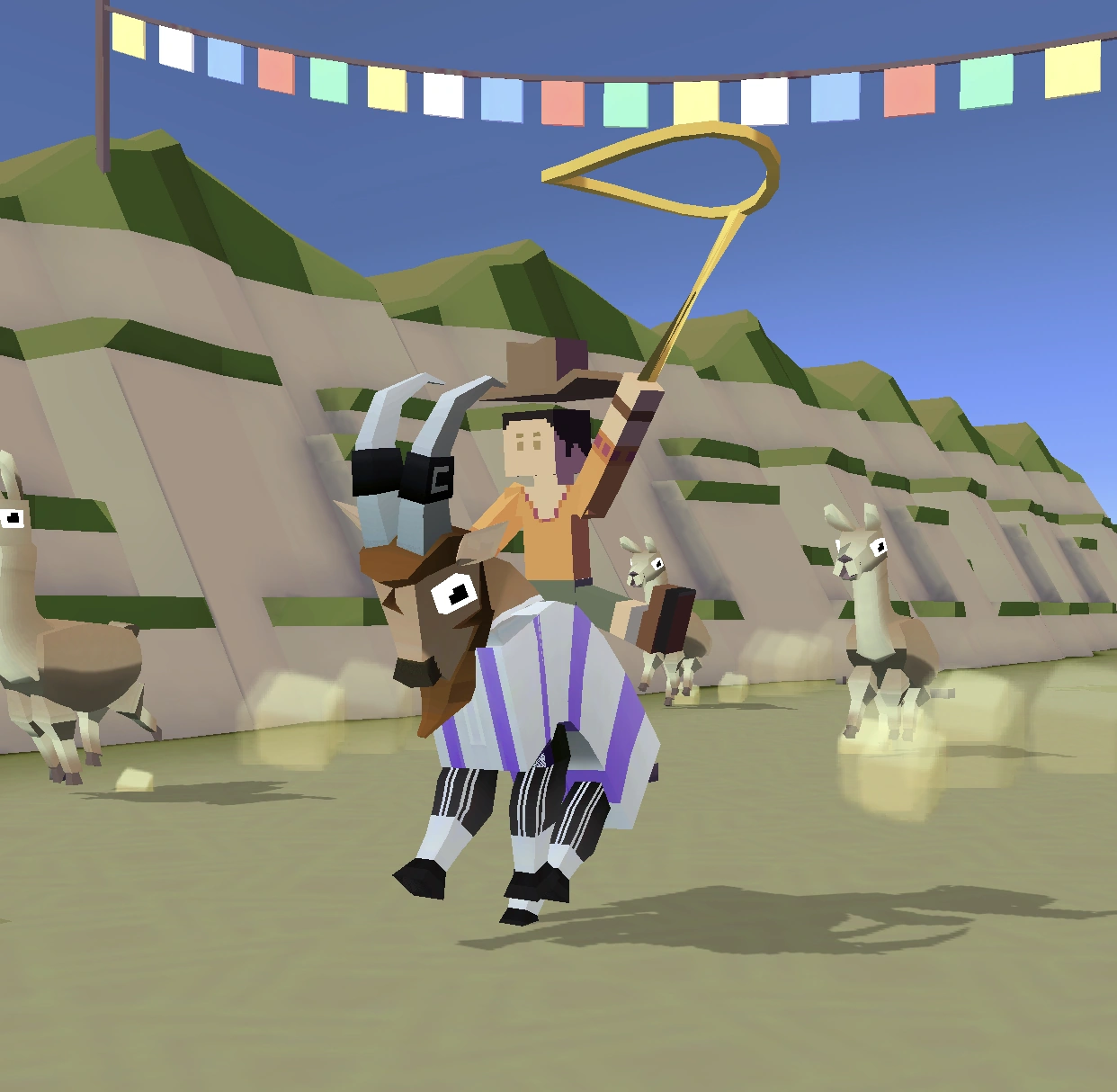 Wing Back Goat | Rodeo Stampedia | Fandom