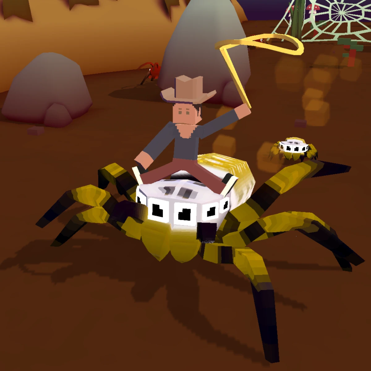Golden Orbweaver Spider | Rodeo Stampedia | Fandom