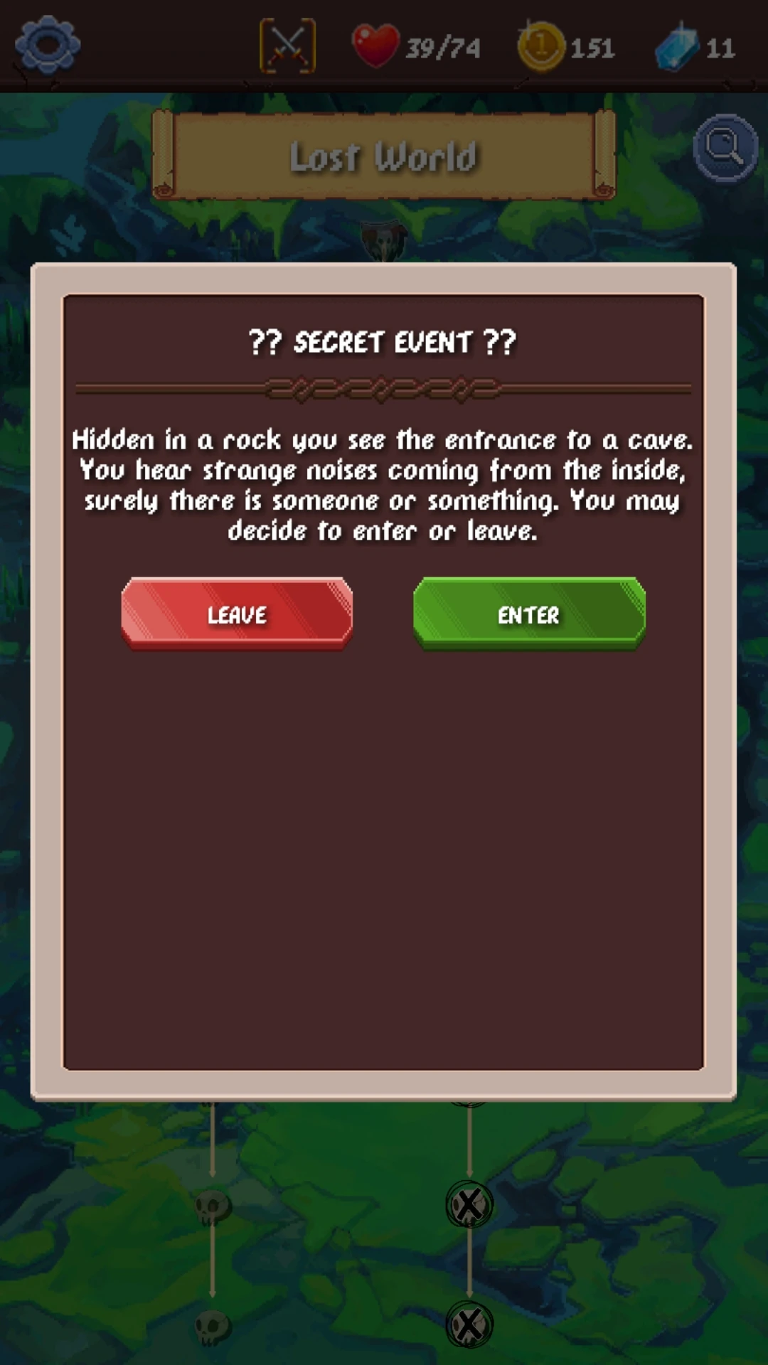 Secret Event (Hidden Cave) | Rogue Adventure Wiki | Fandom