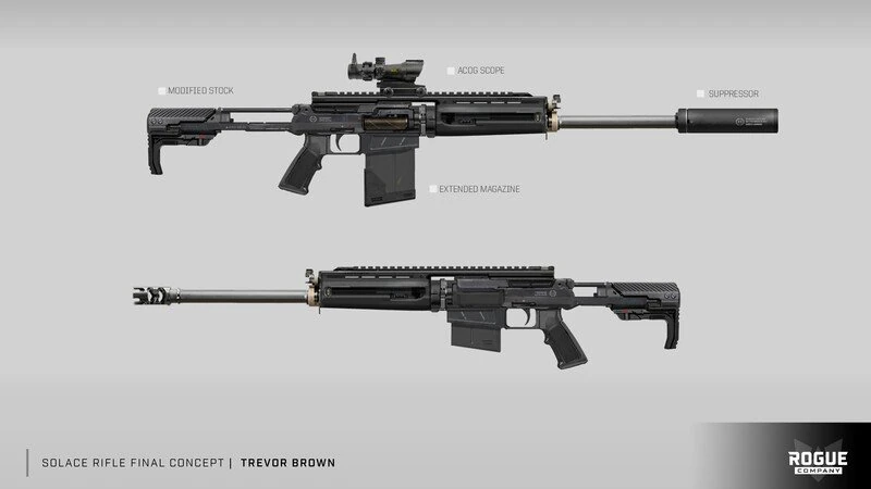 Solace Rifle | Rogue Company Wiki | Fandom