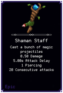 Shaman Staff | Rogue:Genesia Wiki | Fandom