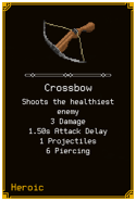 Crossbow | Rogue:Genesia Wiki | Fandom