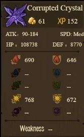 Monster Corrupted Crystal | Rogue's Light: The Greedy Cave Wiki | Fandom