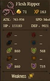 Monster Flesh Ripper | Rogue's Light: The Greedy Cave Wiki | Fandom