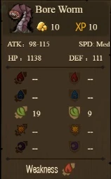 Monster Bore Worm | Rogue's Light: The Greedy Cave Wiki | Fandom