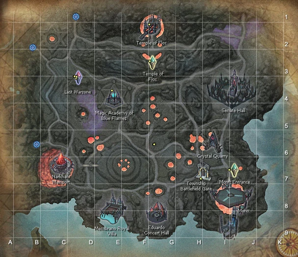 Map - Region - Ignis | Rohan Wiki | Fandom