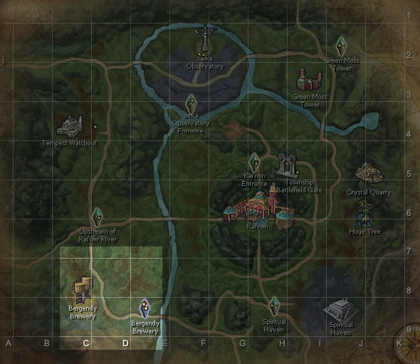 Map Location - Tranquil Forest | Rohan Wiki | Fandom