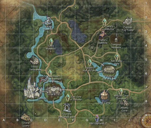 Map - Region - Del Lagos | Rohan Wiki | Fandom