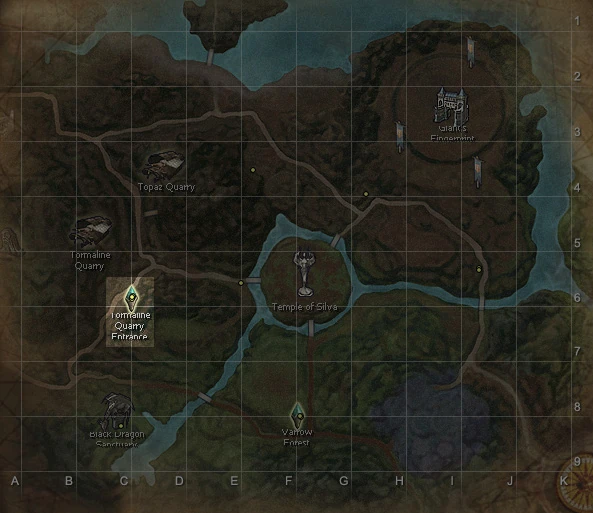 Map Location - Tormaline Quarry Entrance | Rohan Wiki | Fandom