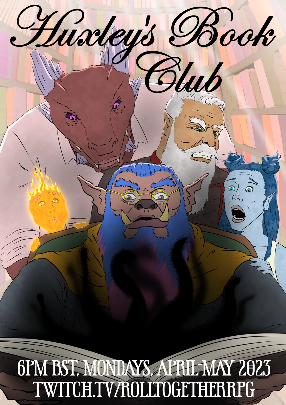 Huxley's Book Club | Roll Together Wiki | Fandom