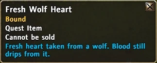 Fresh Wolf Heart | Runes of Magic Wiki | Fandom