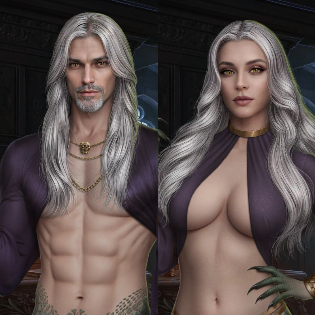 Merlin/Morgana | Romance Club Wiki | Fandom