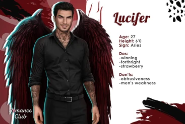 Lucifer | Romance Club Wiki | Fandom