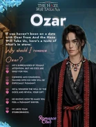 Ozar | Romance Club Wiki | Fandom