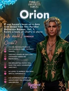 Orion | Romance Club Wiki | Fandom