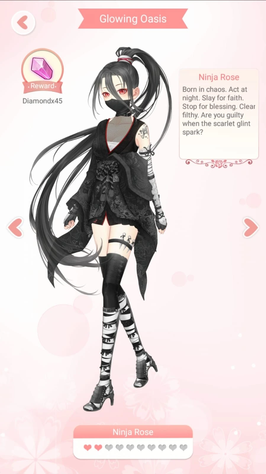 Ninja Rose | Romantic Diary Wikia | Fandom