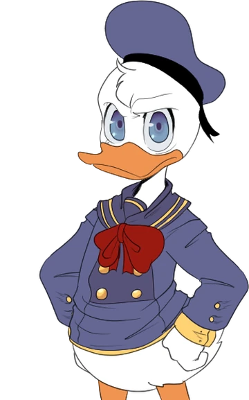Donald Duck Human