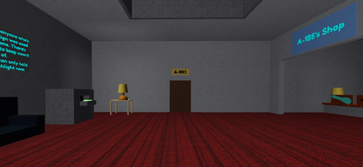 A-Section (Apartment) | Roblox Indefinite Rooms Wiki | Fandom