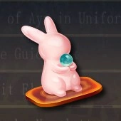 Rabbit Figurine with Agate Base | √Letter Wiki | Fandom
