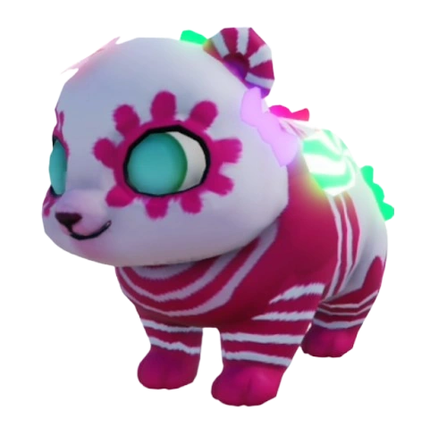 Candy Cane Panda Shiny | RoPets Wiki | Fandom