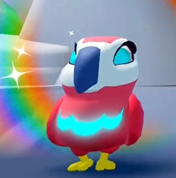 Shiny Ruby Parrot | RoPets Wiki | Fandom