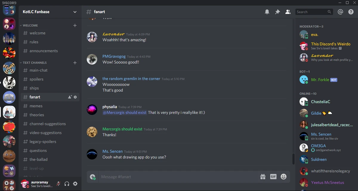 KotLC Fanbase | Rora's Screenshots Wiki | Fandom