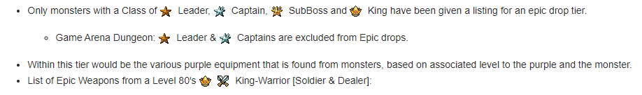 Drop Tiers Explained | ROSE Online Wiki | Fandom