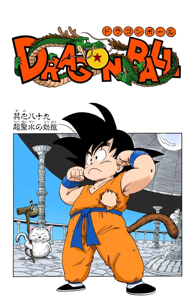 The Effects of the Super Holy Water (Dragon Ball chapter) | Dragon Ball ...
