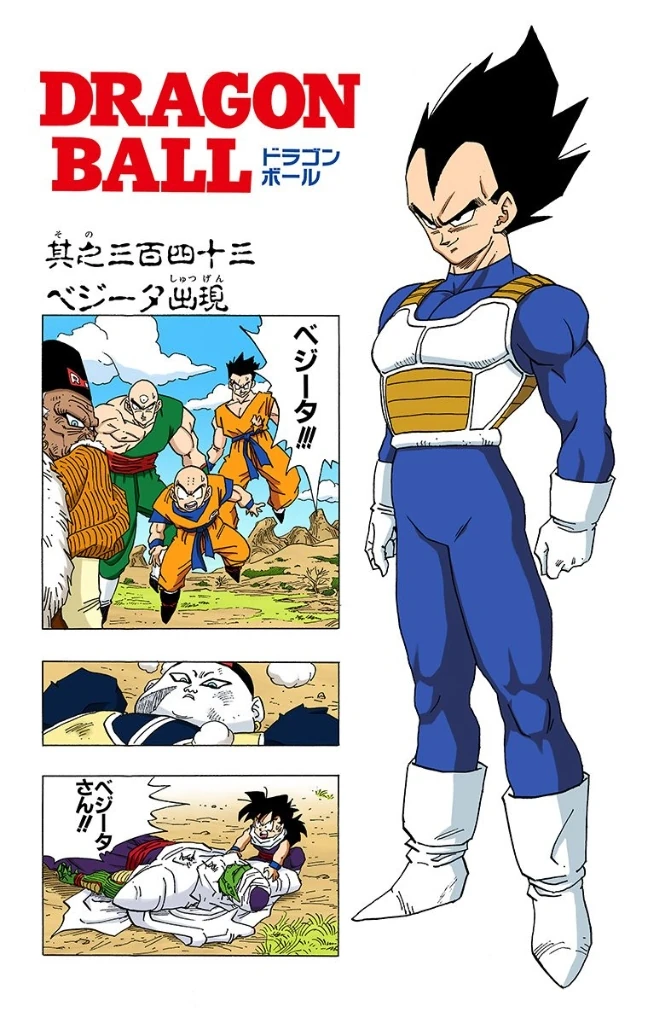 Vegeta Makes His Appearance (Dragon Ball chapter) | Dragon Ball Canon ...