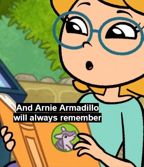 Arnie Armadillo | Rosie’s Rules Wiki | Fandom