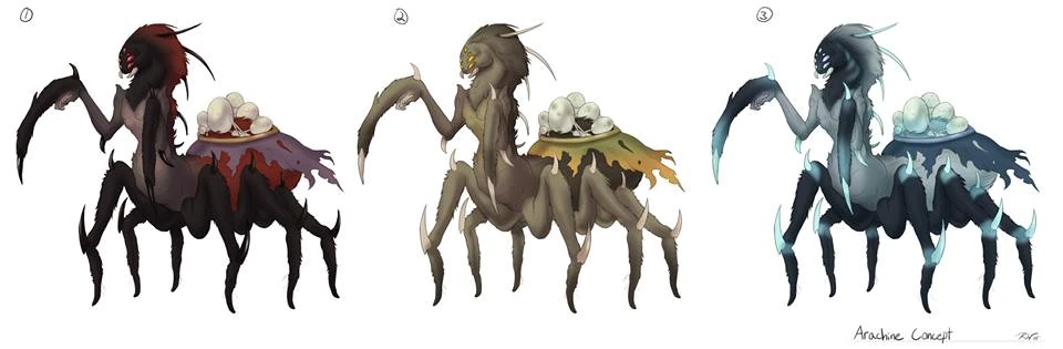 Arachne, the Woven Queen | Remnants of Twilight: Age of Arius Wikia ...