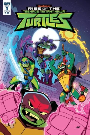 Rise of the Teenage Mutant Ninja Turtles Issue 1 | Rise of the TMNT ...